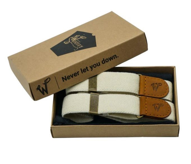 Ivory Braces Ivory Trouser Suspenders Mens Braces Australia